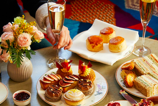 $129 Champagne Afternoon Tea For Two At Michelin Key-Awarded Hotel ...